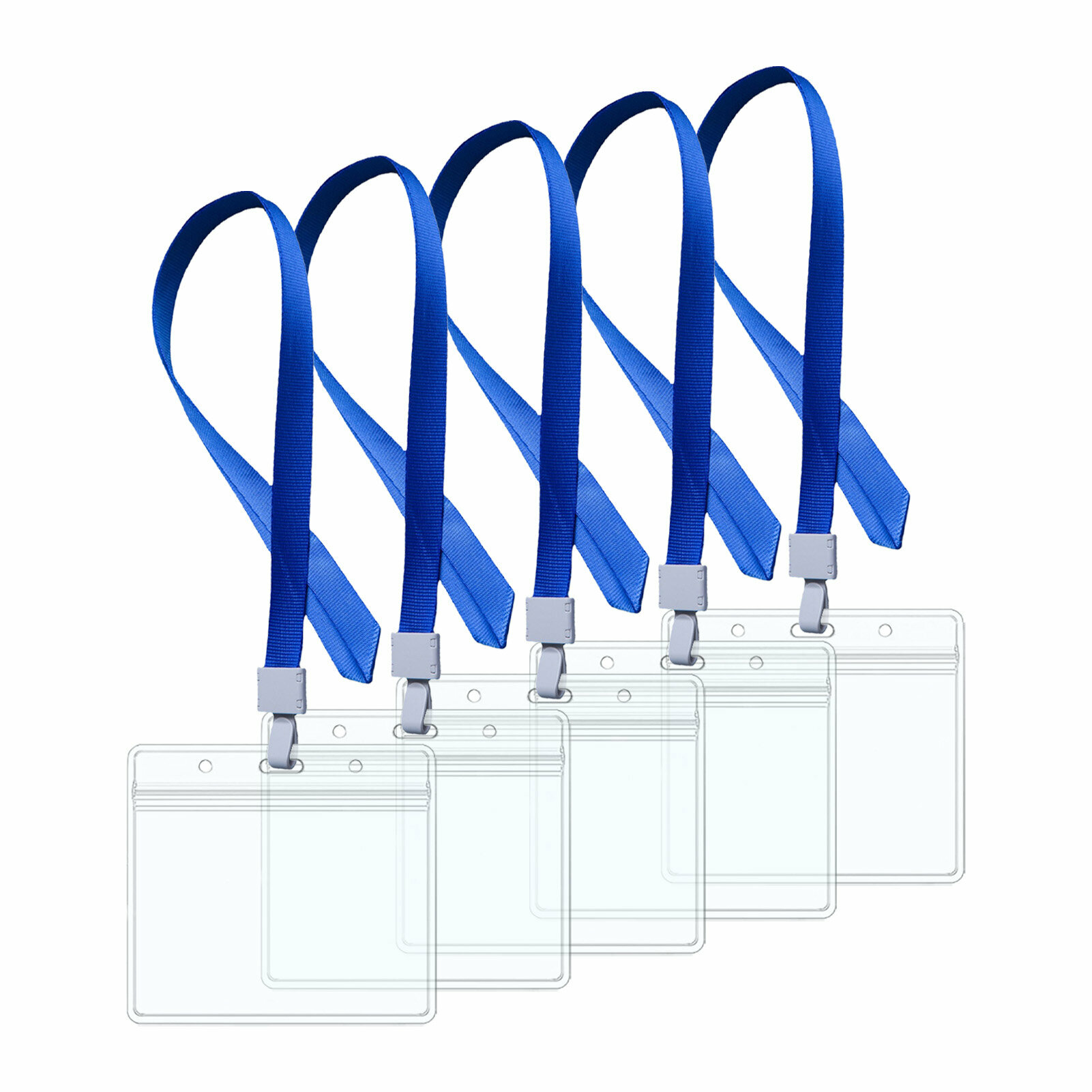 Защитное покрытие для вакцинной карты CDC размером 4x3 дюйма, прозрачный держатель карт, водонепроницаемый с шнурком для шеи, 5 штук