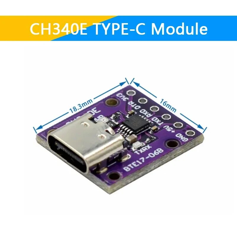 CH340N SOP8 USB-TTL-модуль Pro Mini Downloader заменяет CH340G CH340E CH340C CH9340 для Arduino ESP32