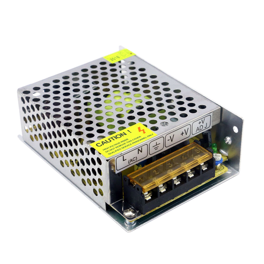 Преобразователь напряжения AC 170-250V в DC 24V 3A 72W, адаптер, преобразователь для светодиодных лент, камер, компьютеров, проектов, радио; дополнительные мощности: 500W (DC 24V 20.8A), 720W (DC 24V 30A), 1000W (DC 24V 41.6A); вес: 115g(50W), 185g(72W),