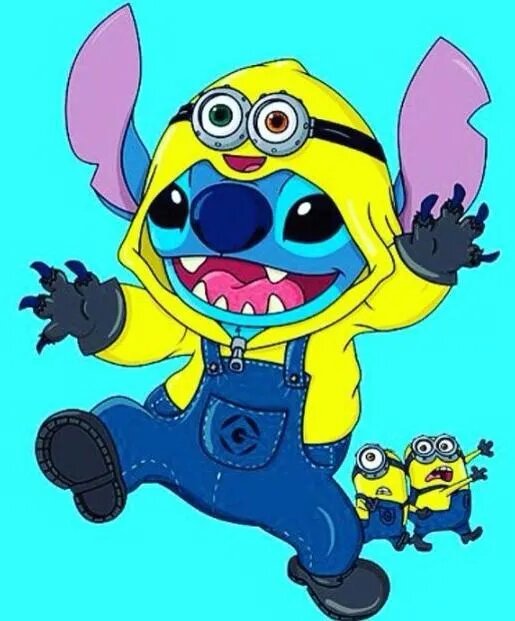 Алмазная Мозаика "Мультфильм -Лило И Стич" 40х50 См Алмазная Вышивка / Картина Стразами Подарков / Украшения