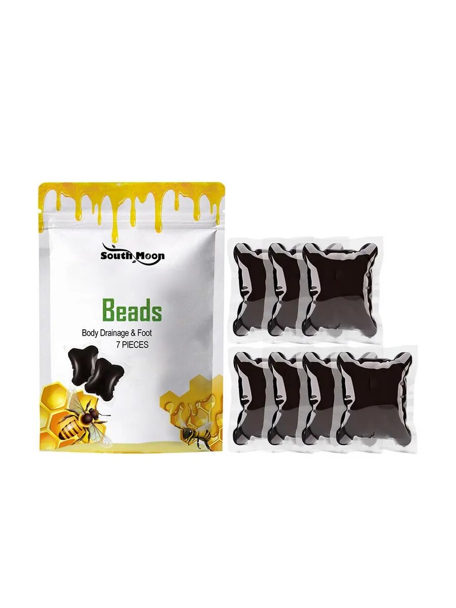 Бусики для ножных ванн с ядом пчелы, уход и расслабление