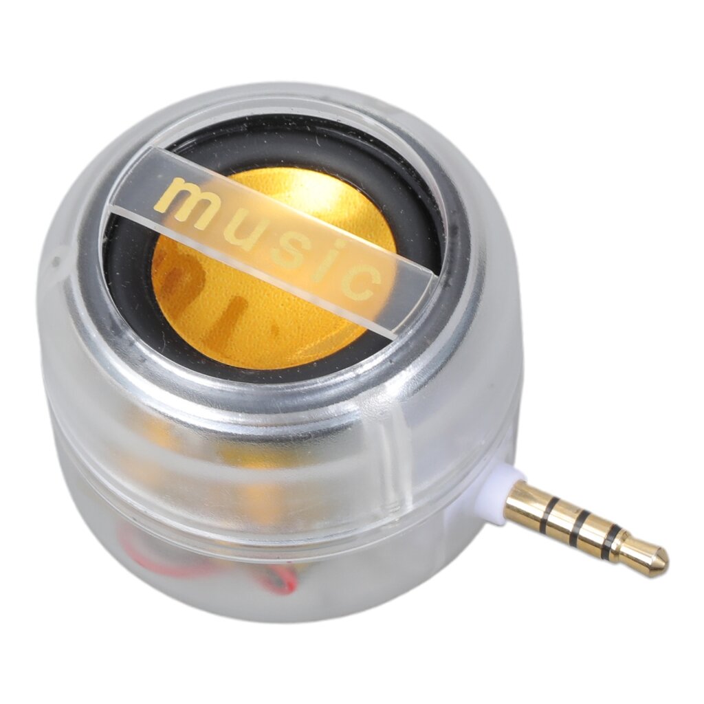 Портативный мини-динамик с универсальным 3,5-мм разъемом Мини-звуковая коробка Усилители динамиков для мобильных телефонов Внешние усилители динамиков