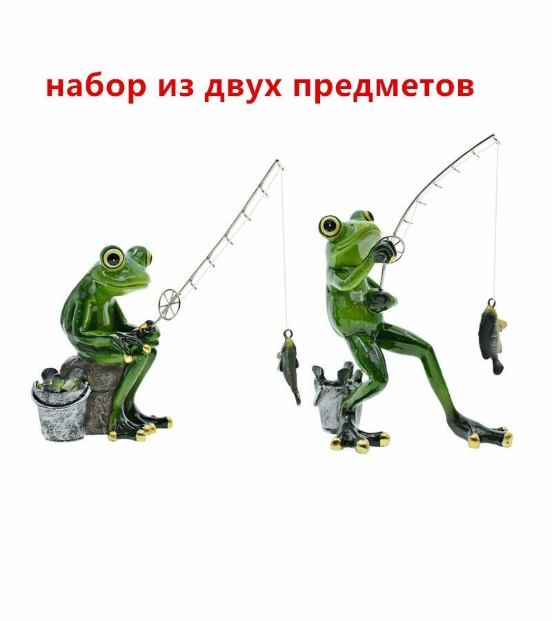 Украшение для дома, статуэтка лягушки , FR-69004DH, статуэтка из смолы