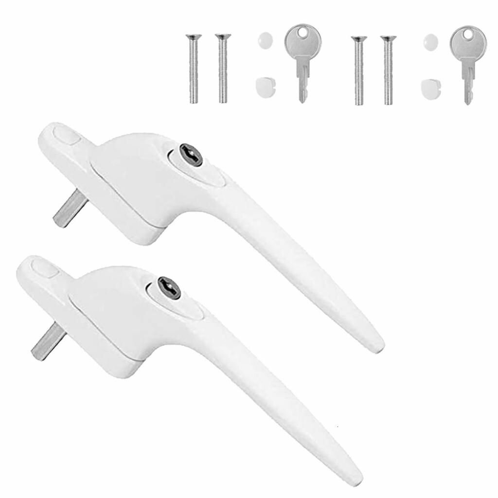 Ручки для окон с замком и ключом