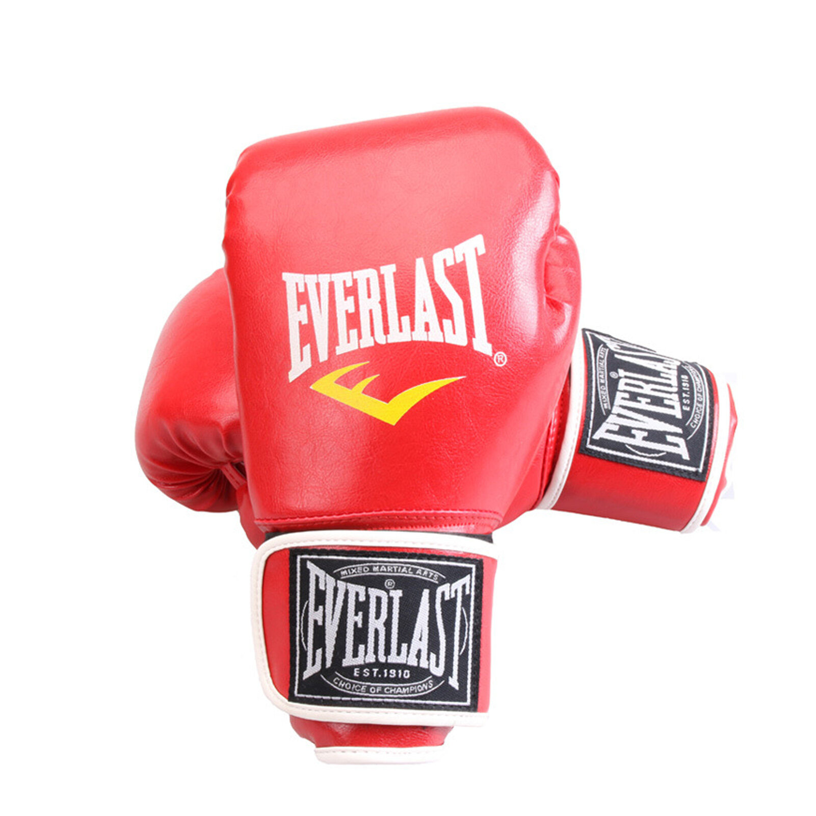 Перчатки для бокса регулируемые для откры-air спорта перчатки для удара тренировочного мешка для кикбоксинга спарринга Муай Тай взрослые дети Материал: ПУ-кожа + EVA + Хлопок Цвет: Черный, Синий, Красный Размер: 6, 8, 10, 12, 14