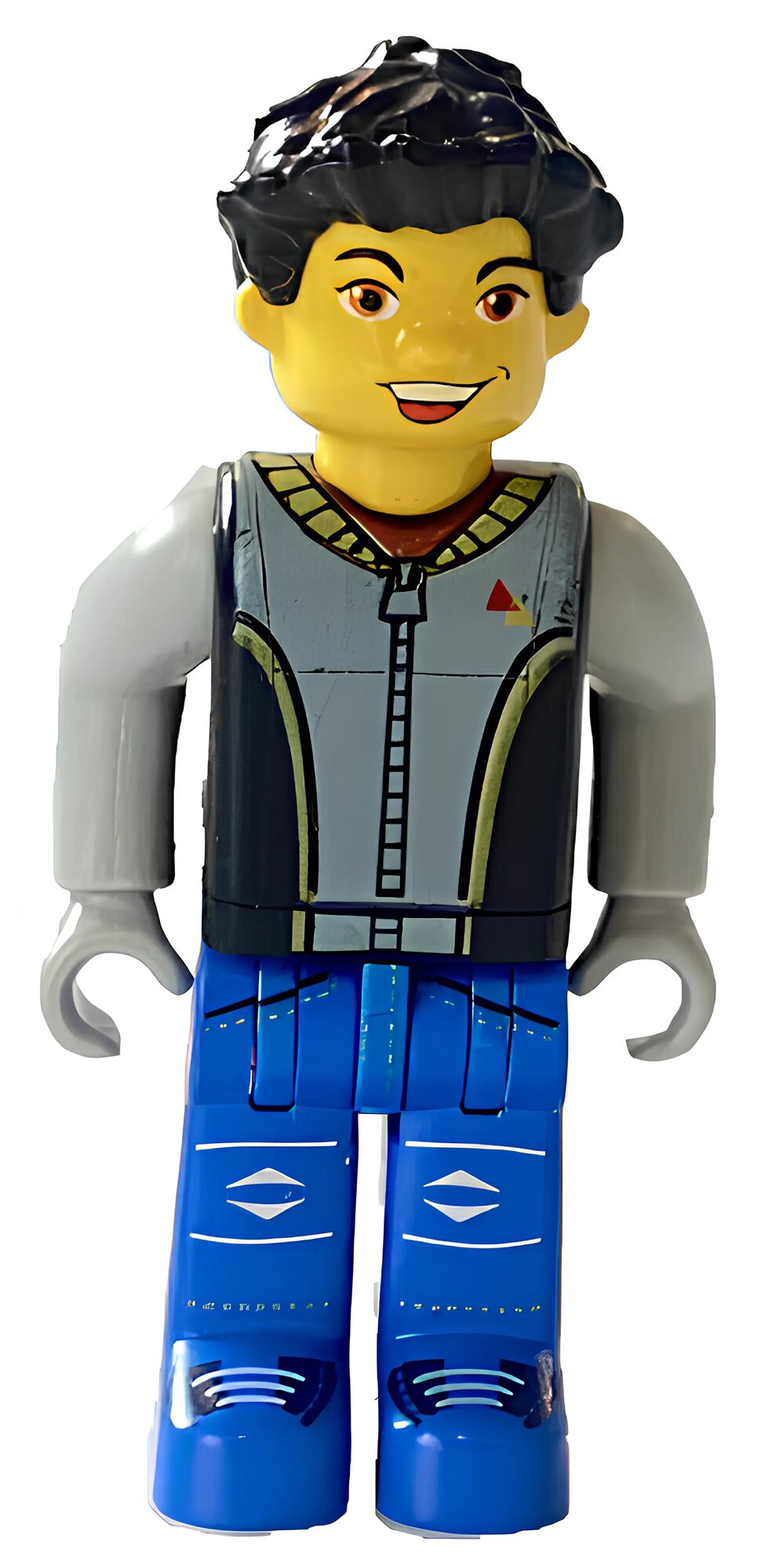 Минифигурка Lego Creator Max, Black Torso, Light Gray Arms, Blue Legs (4143768) cre004 U