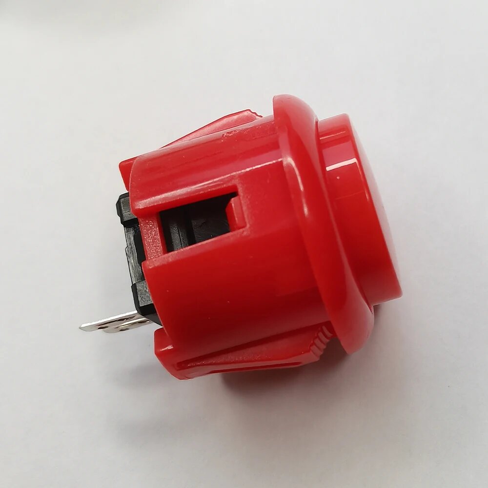 Красная кнопка для аркадного автомата 24mm