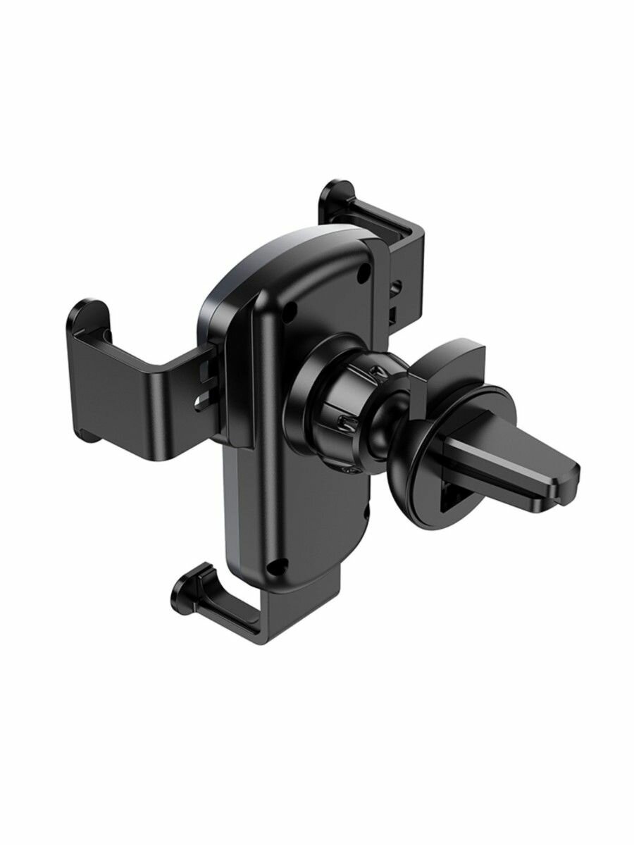 Автомобильный держатель для телефона Hoco CA103, гравитационный, на решетку радиатора, чёрный