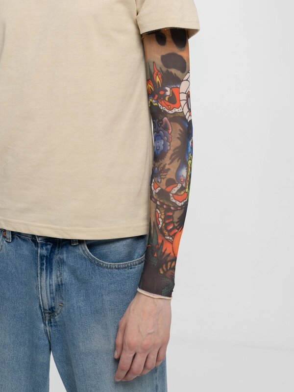 Тату - рукав с рисунком, 4 цвета