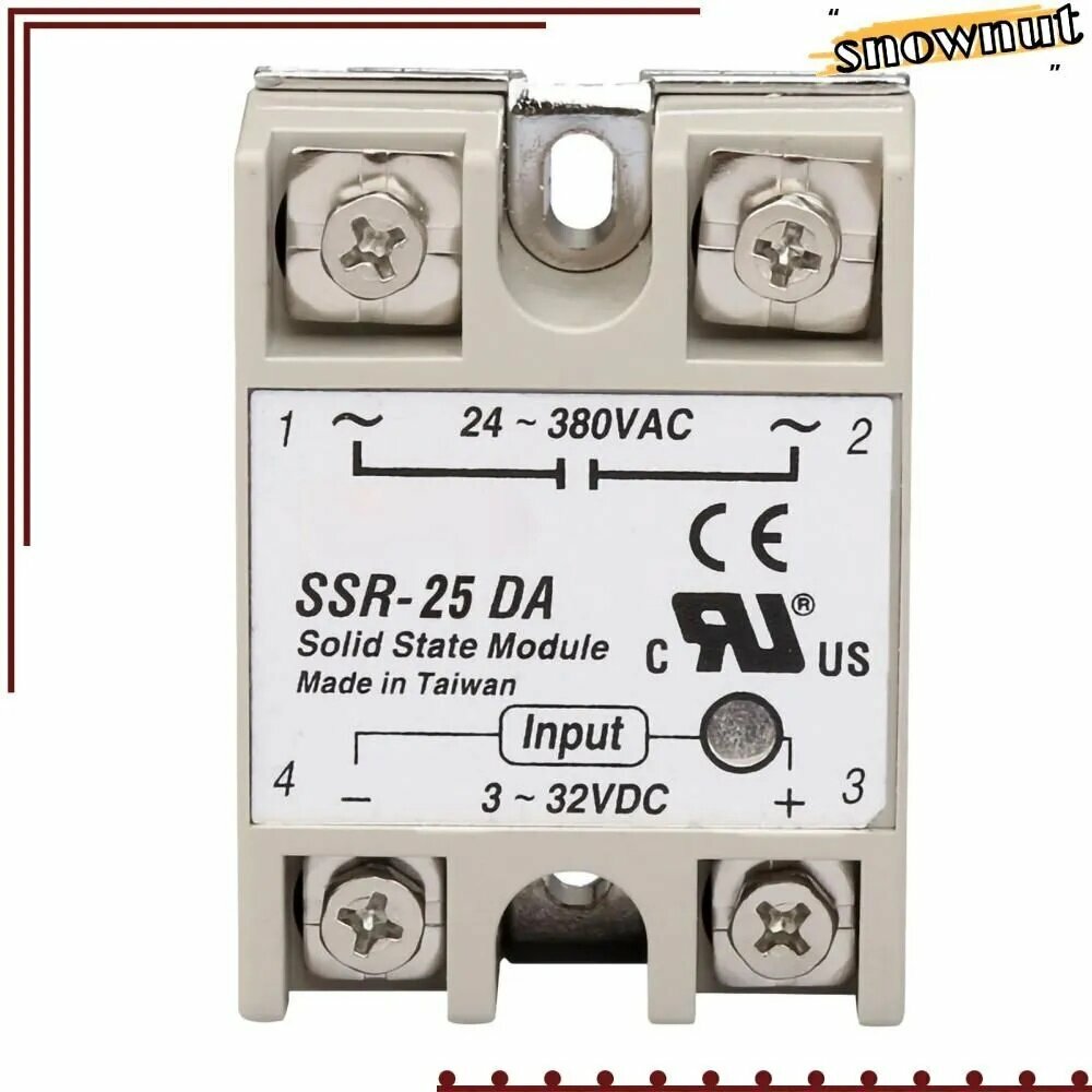 Твердое государственное эстафета SSR-25DA