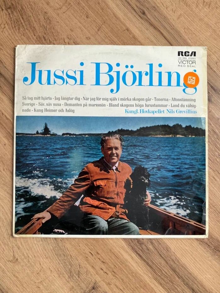 Виниловая пластинка Jussi Bjorlino