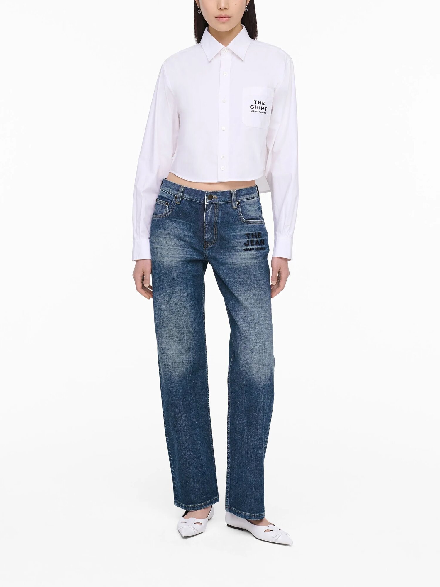 Джинсы MARC JACOBS The Washed Jean, размер 25, синий — фото 1
