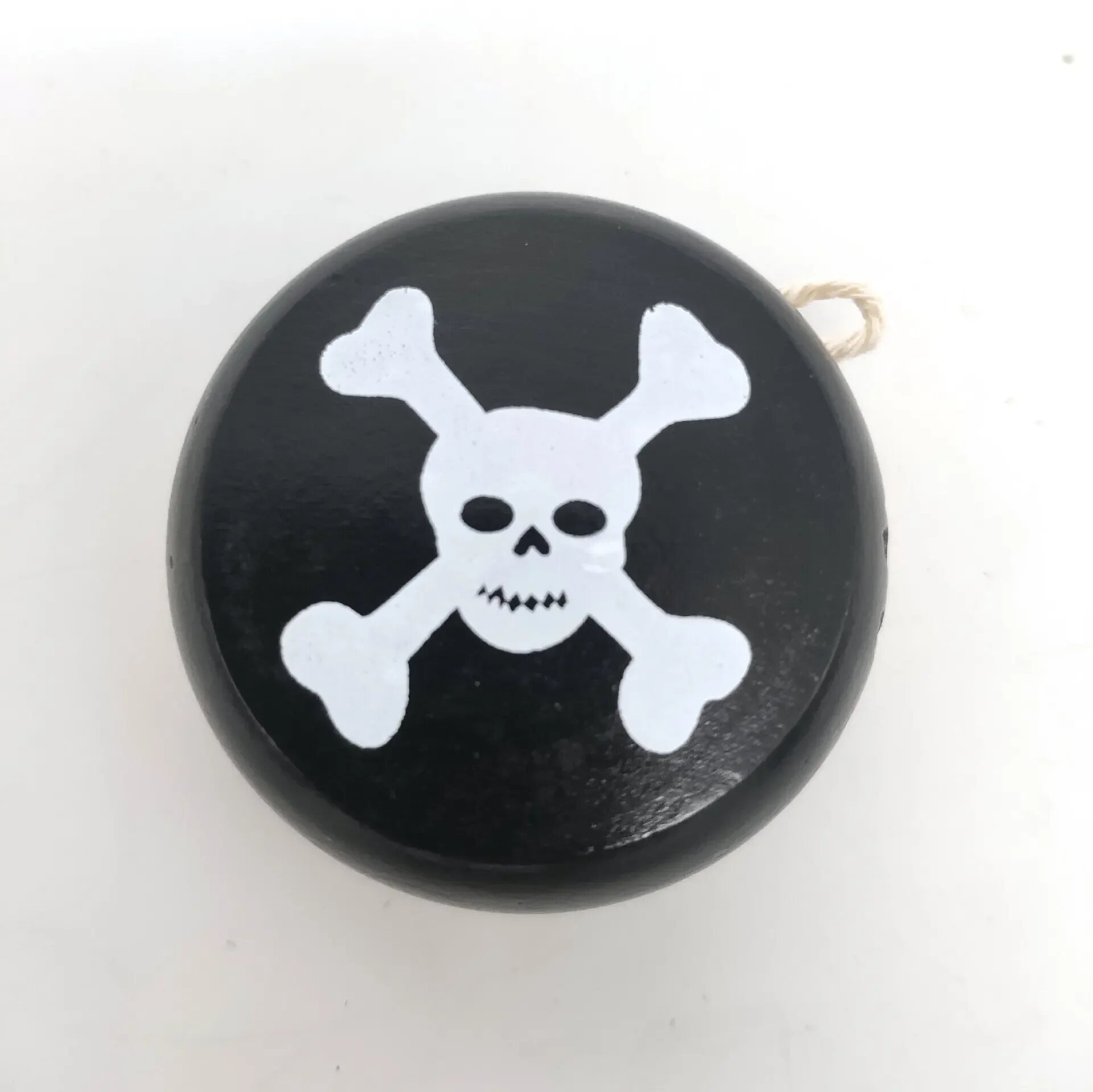 Деревянное йо-йо 5 см Черный, style11