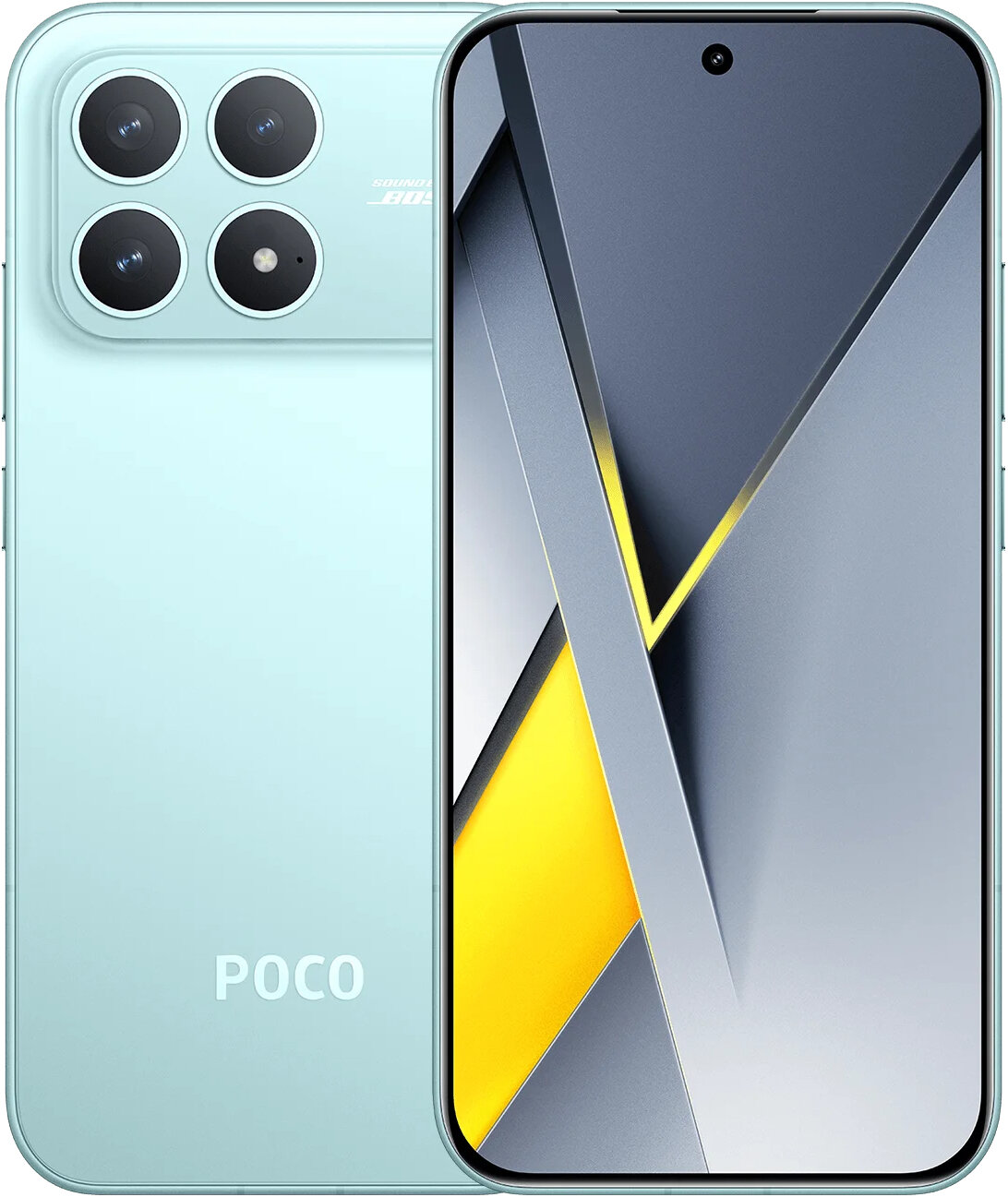 Смартфон POCO F8 Pro 5G 12/512GB Blue, 6.59 дюймов, 120Гц, AMOLED, 1156 x 2510, 50Мп, IP68