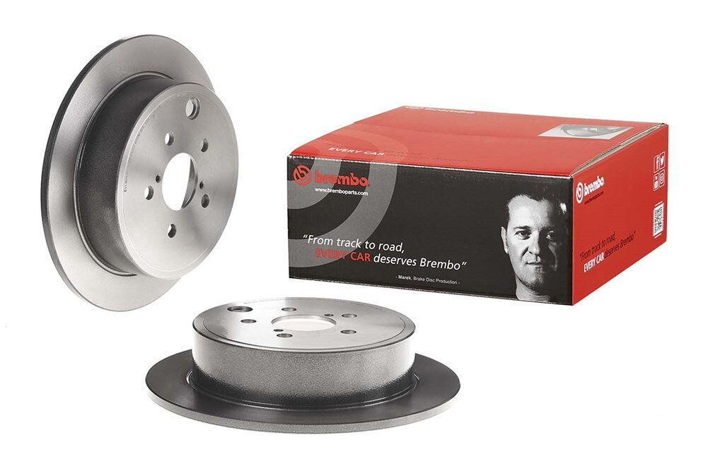 Диск тормозной сплошной задний BREMBO (08. C252.11) Prime UV Coated