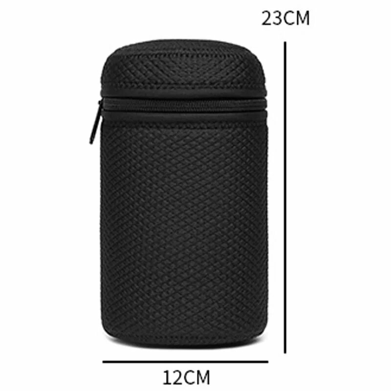 Черный чехол для объектива Extra large 23x12 см