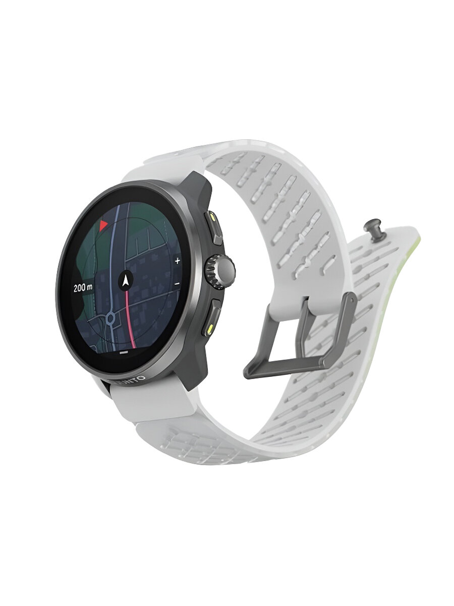 Влагозащитные спортивные часы SUUNTO Race S, SS051105000, Titanium Canary