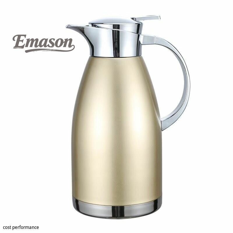 Новый термос большой емкости, 2,3-литровый термос-чашка из нержавеющей стали, бутылка для воды, металлическая дорожная бутылка для воды