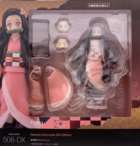 Figma подвижная фигурка Demon Slayer 522 Clay 508 Demon Nezuko 498 Tanjiro