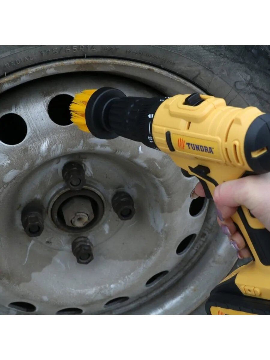 Многофункциональная насадка-щётка для шуруповёрта