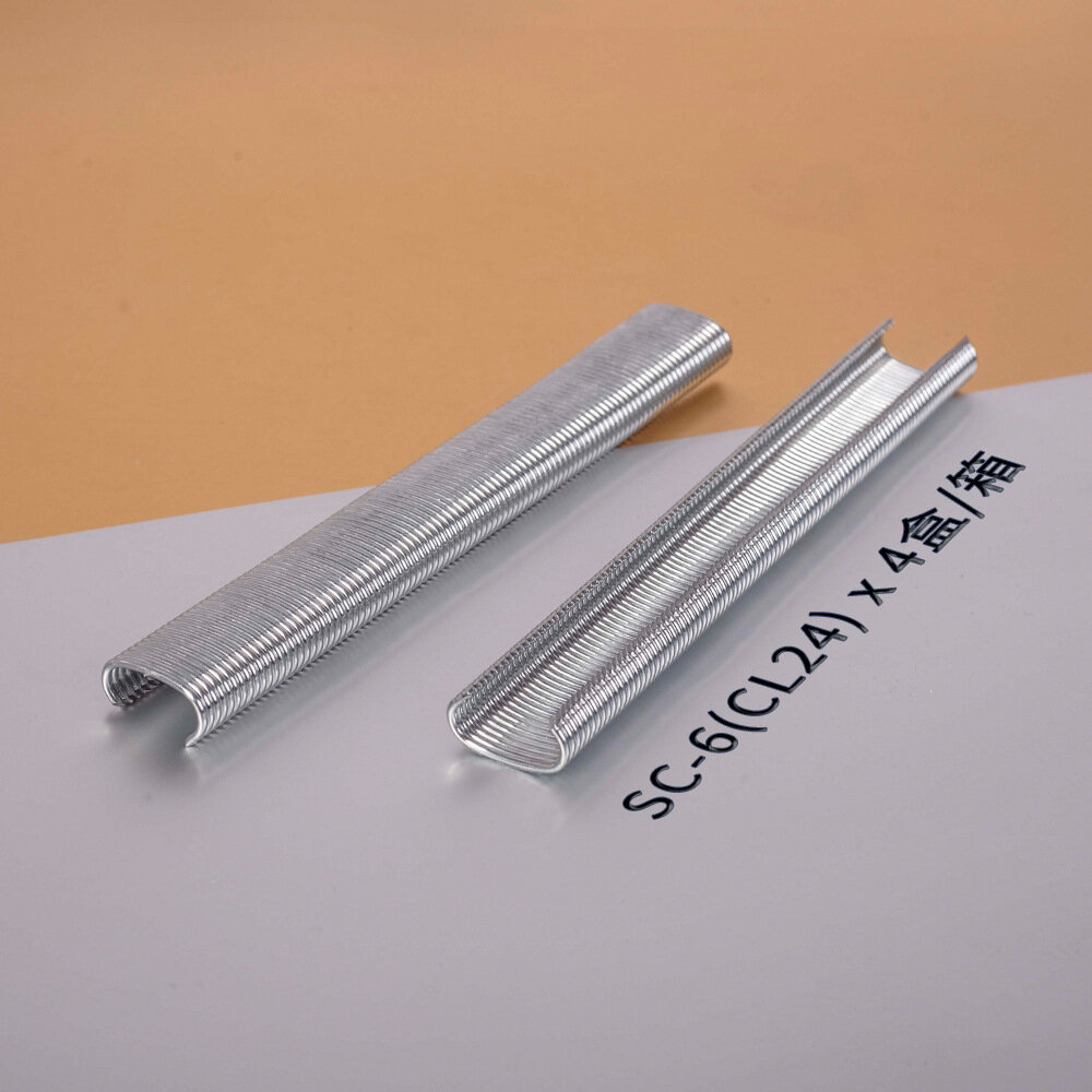 Пневматические гвозди C-типа SC-6, садовые гвозди, гвозди для матрасов, гвозди для клеток для кур, клеток для птиц, каменных клумб C24