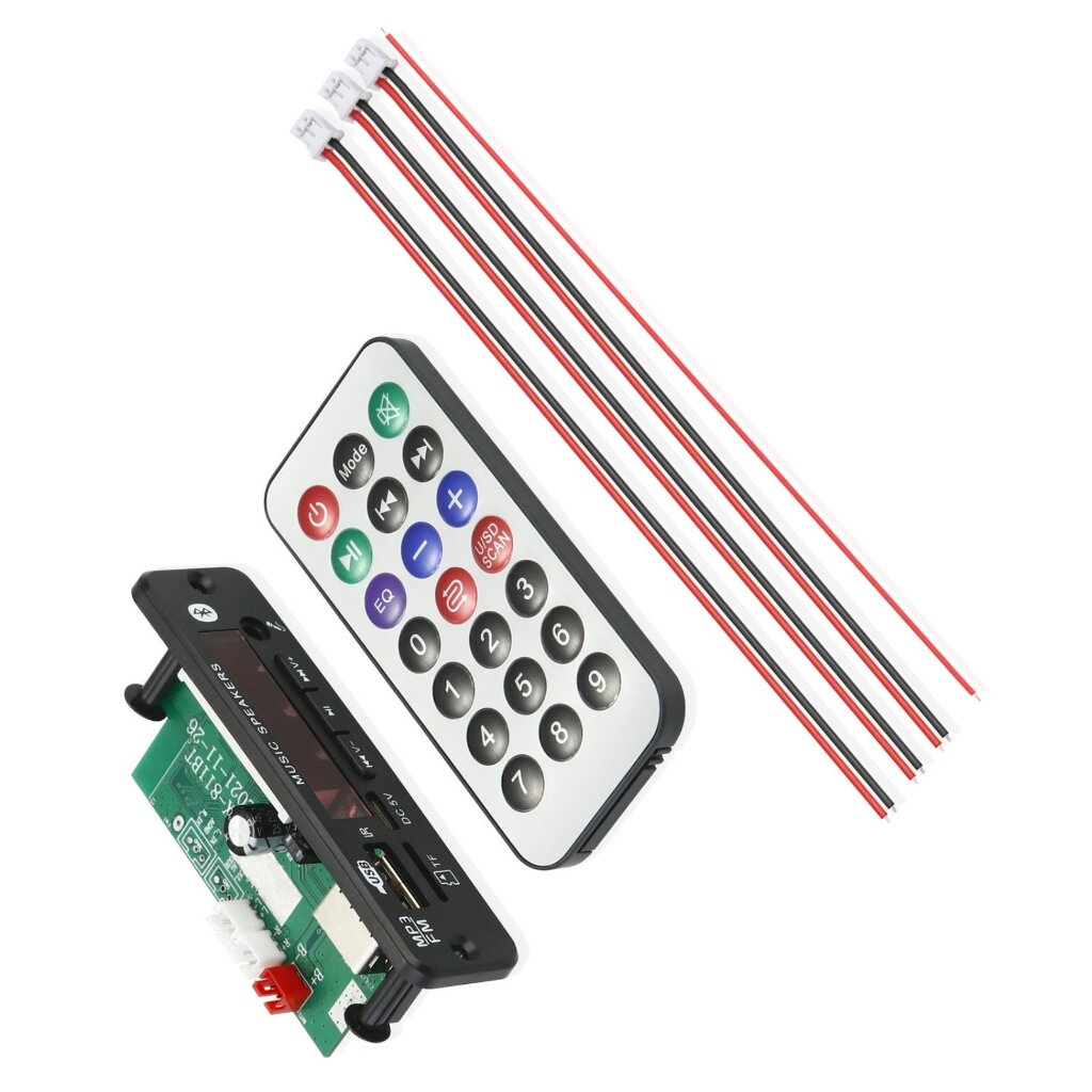 Плата Беспроводного Декодирования Музыкальный Модуль 2x20 Вт Звуковой Модуль 12V 811BT Contro