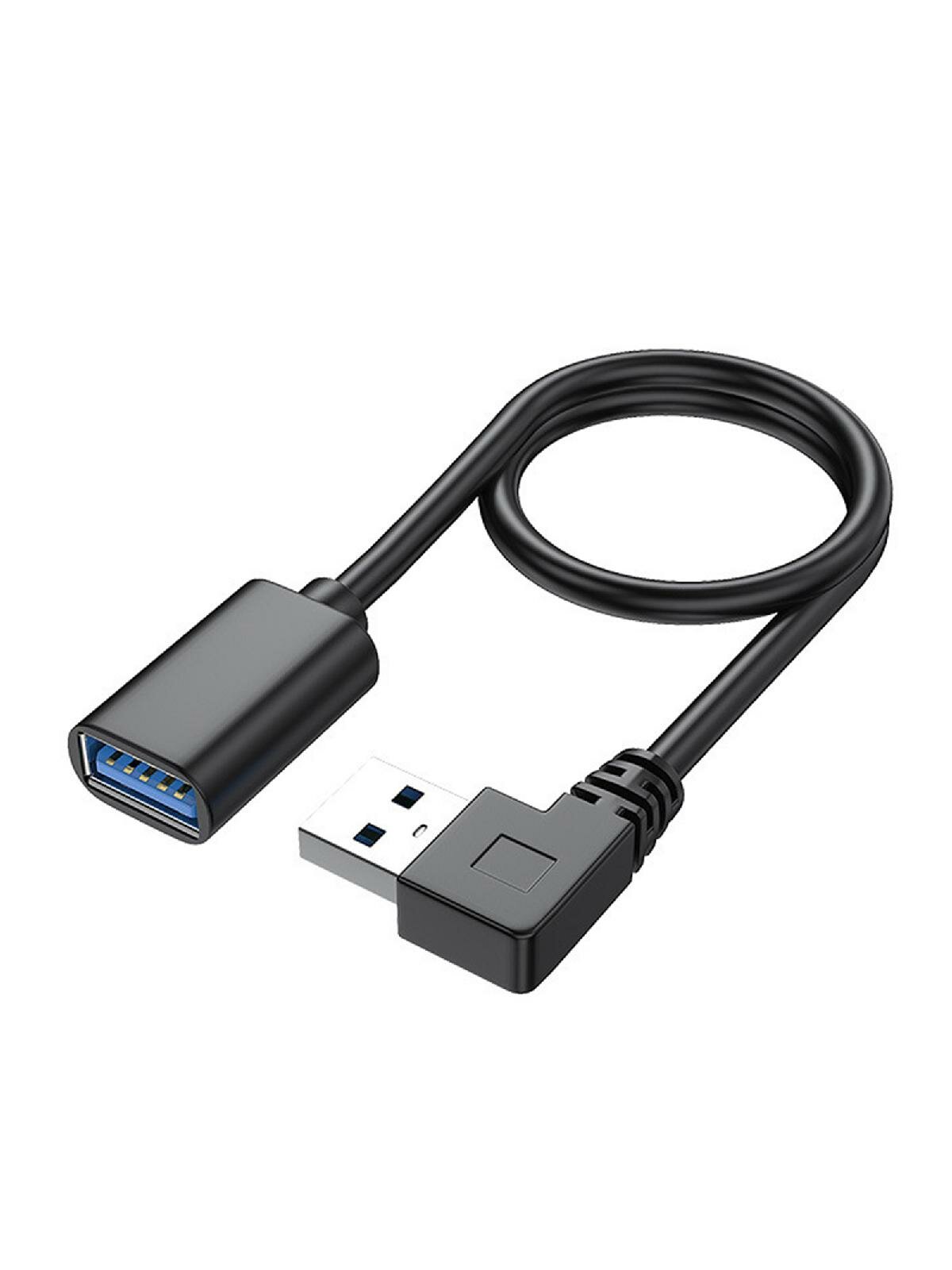 USB-Удлинитель USB 3.0 от мужчины к женщине 5 Гбит/с Высокоскоростной 90-градусный USB