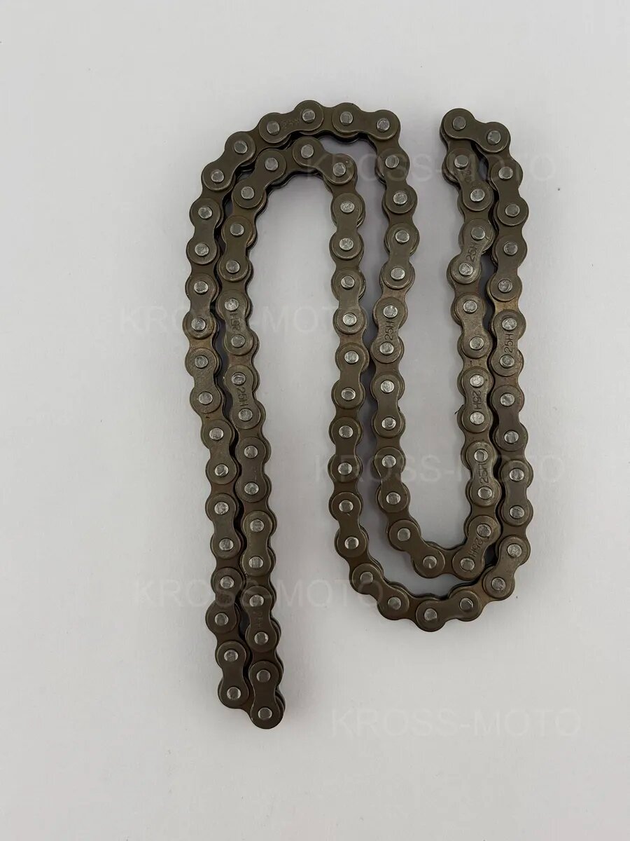 Цепь ГРМ мотоцикла 25 шаг 90 звеньев