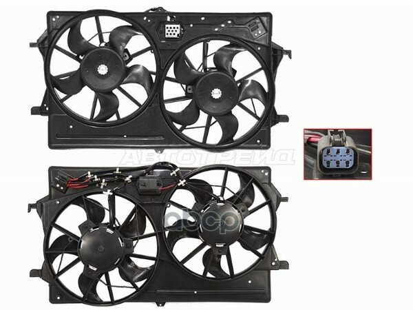 Диффузор Ford Focus 98-04 Sat арт. ST-FDA4-201-A0