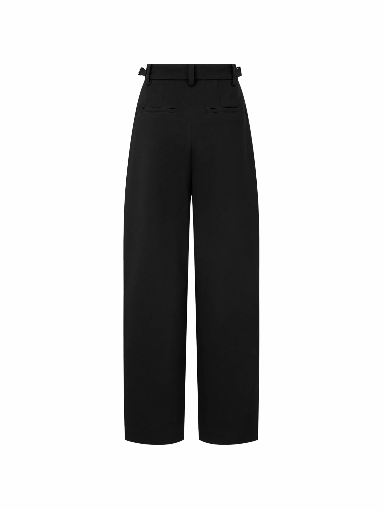 Брюки STUDIO TOMBOY Pleated trousers, размер M, черный — фото 1