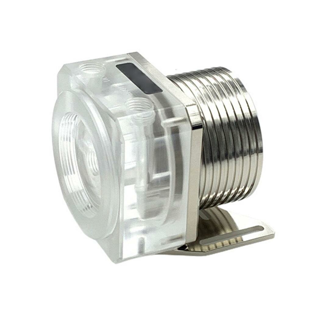 Акриловая крышка насоса водяного охлаждения компьютера Замена крышки насоса водяного охлаждения для аксессуаров для охлаждения компьютера D5