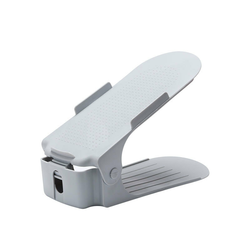 Складная обувная полка для хранения, экономия пространства, двухслойная регулируемая обувная подставка, обувной шкаф, многоуровневый органайзер для обуви