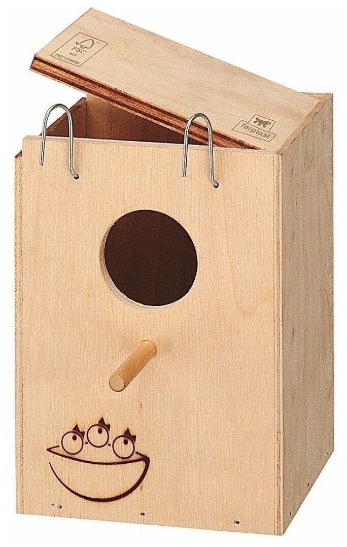 Домик-гнездо для птиц Ferplast Nido наружный 11.5*12.5*12 см