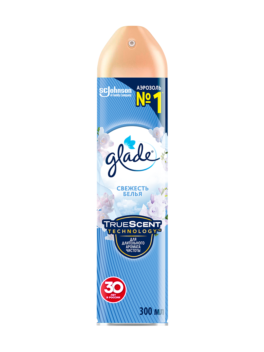 Glade Аэрозоль "Свежесть белья", 300 мл