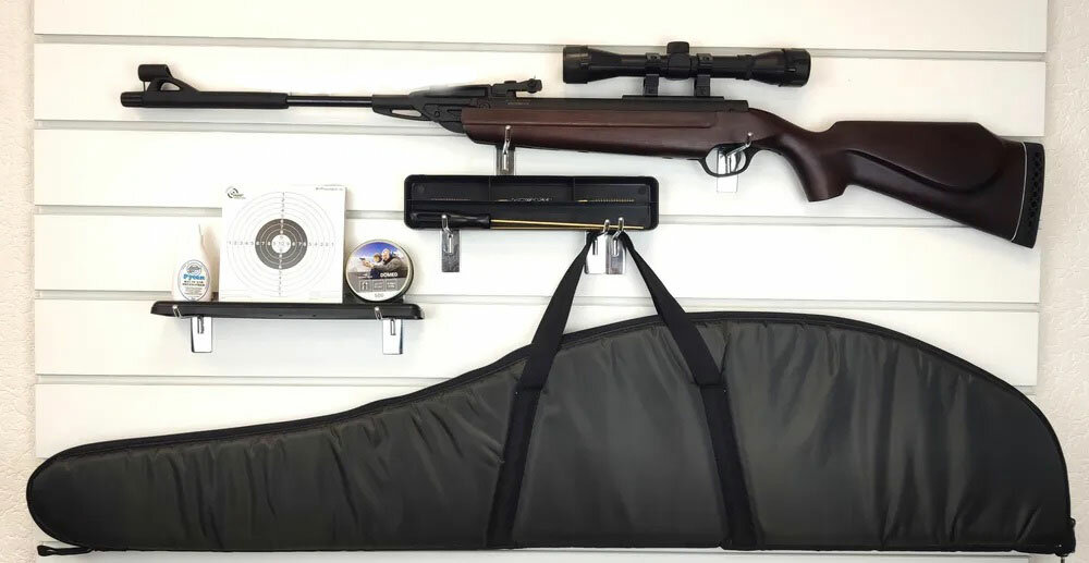 Пневматическая винтовка МР-512 дерево 4,5 мм комплект максимальный