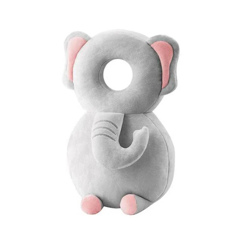 Детская подушка для шеи Elephant, серая