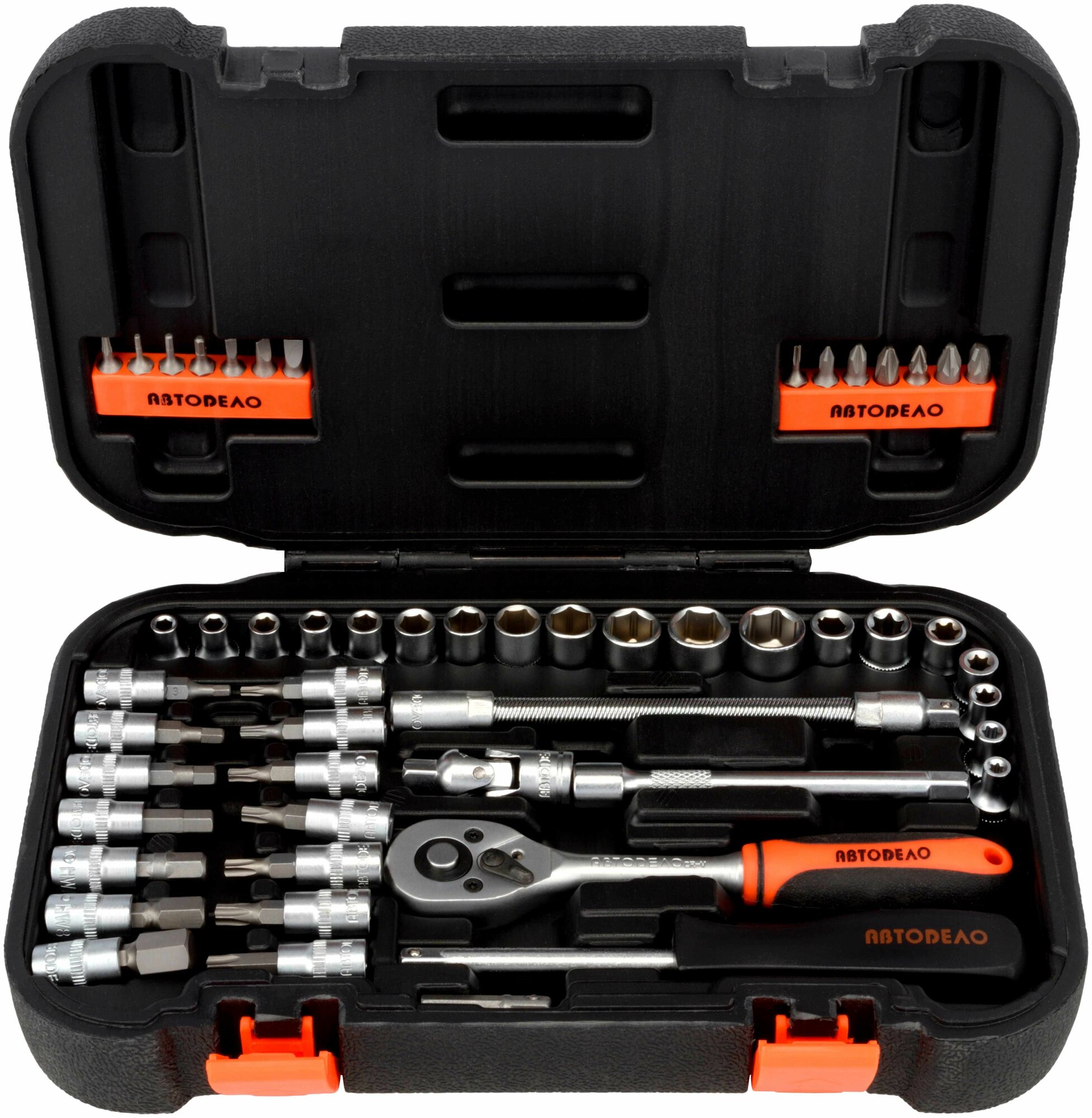 Набор головок торцевых 53пр. 1/4"DR АвтоDело 39922