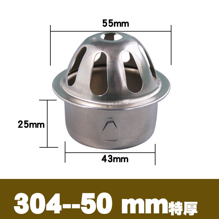 Нержавеющая сталь, круглый слив для пола, крышка сливного отверстия, большой слив, антизасорение, дренаж дождевой воды на улице