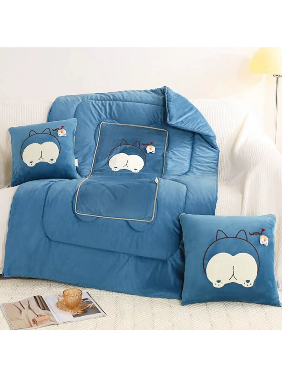 Крем Корки-Сапфир, Шерсть, Большой 50*50/150*195