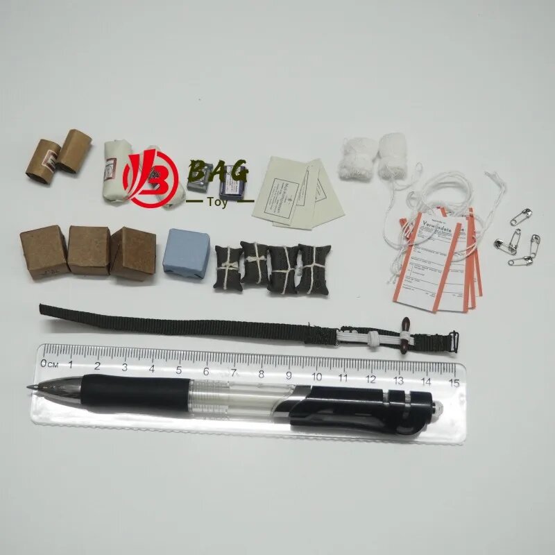 Фигурки DID D80183 Медицинский солдат Доктор Новые запчасти Medical bandage