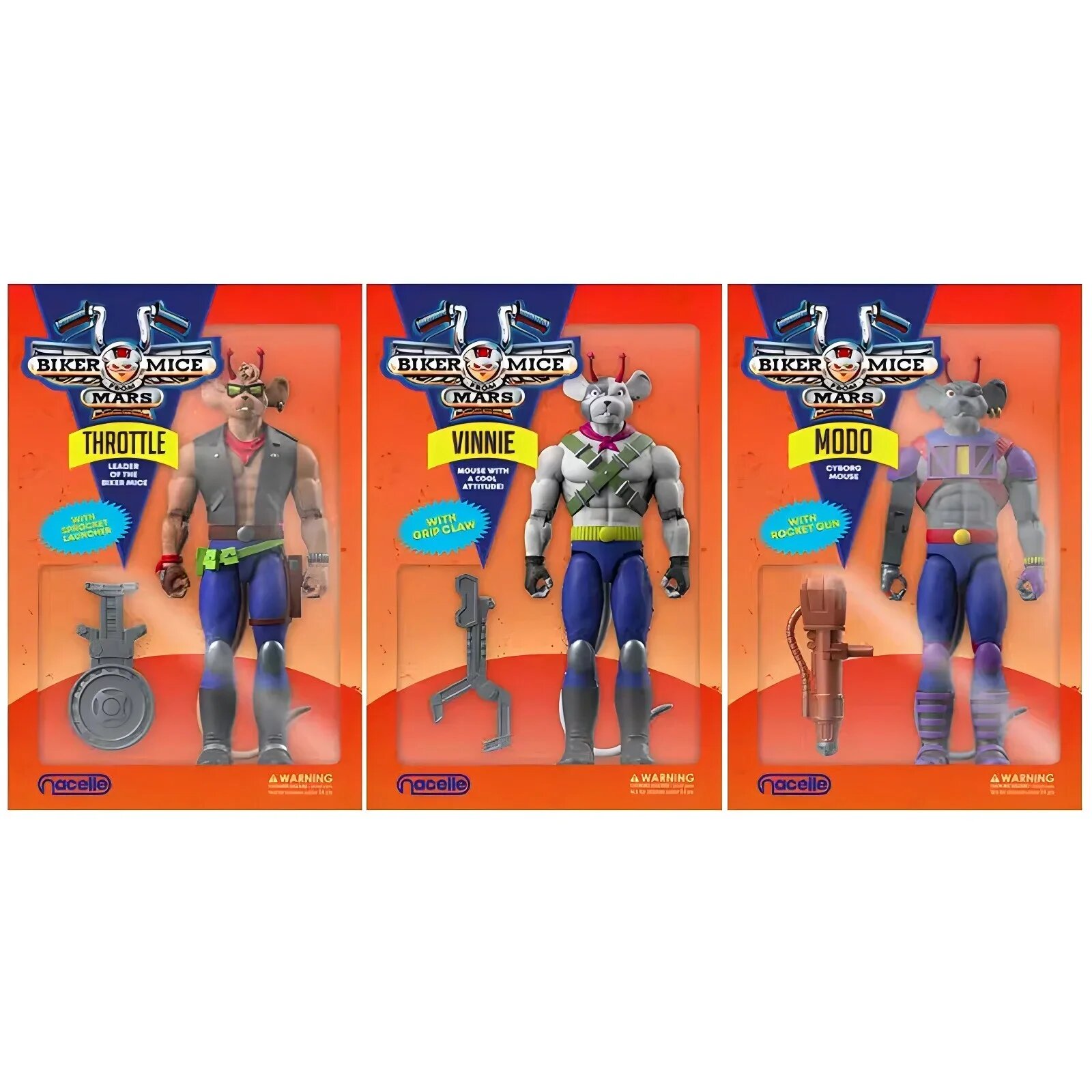 Байкерские Мыши Из Марса Фигурки Bandai