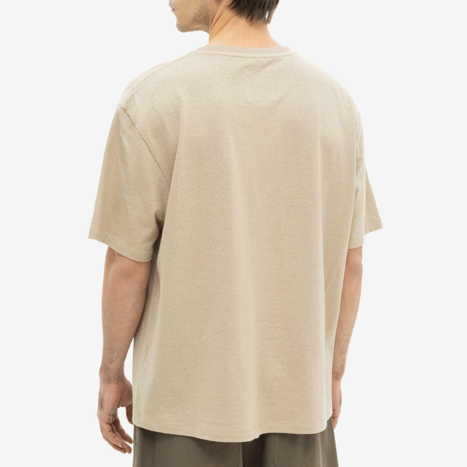 Футболка SATTA ФУТБОЛКА SATTA FLATLOCK TEE, размер L, stone — фото 1