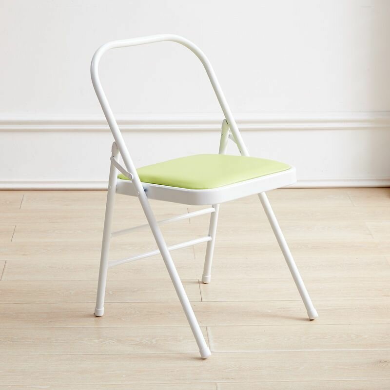 Стул для йоги, профессиональный универсальный стул для пилатеса в стиле Айенгар, с поверхностью из полиуретана, для домашнего использования, утолщенный, специализированный складной стул.