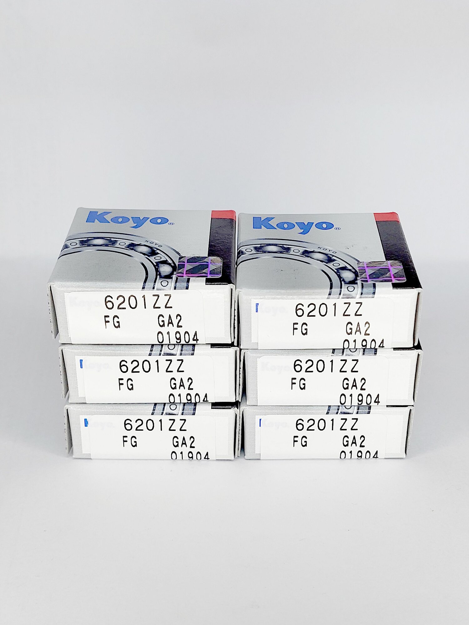 Подшипник Koyo 6201ZZ_FG 12х32х10 мм к-т 6 шт.
