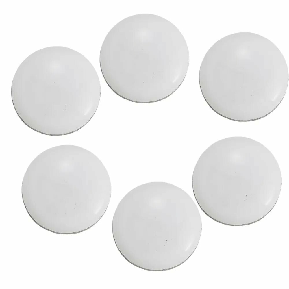 Магнитные утяжелители для штор, белые, 6 шт.