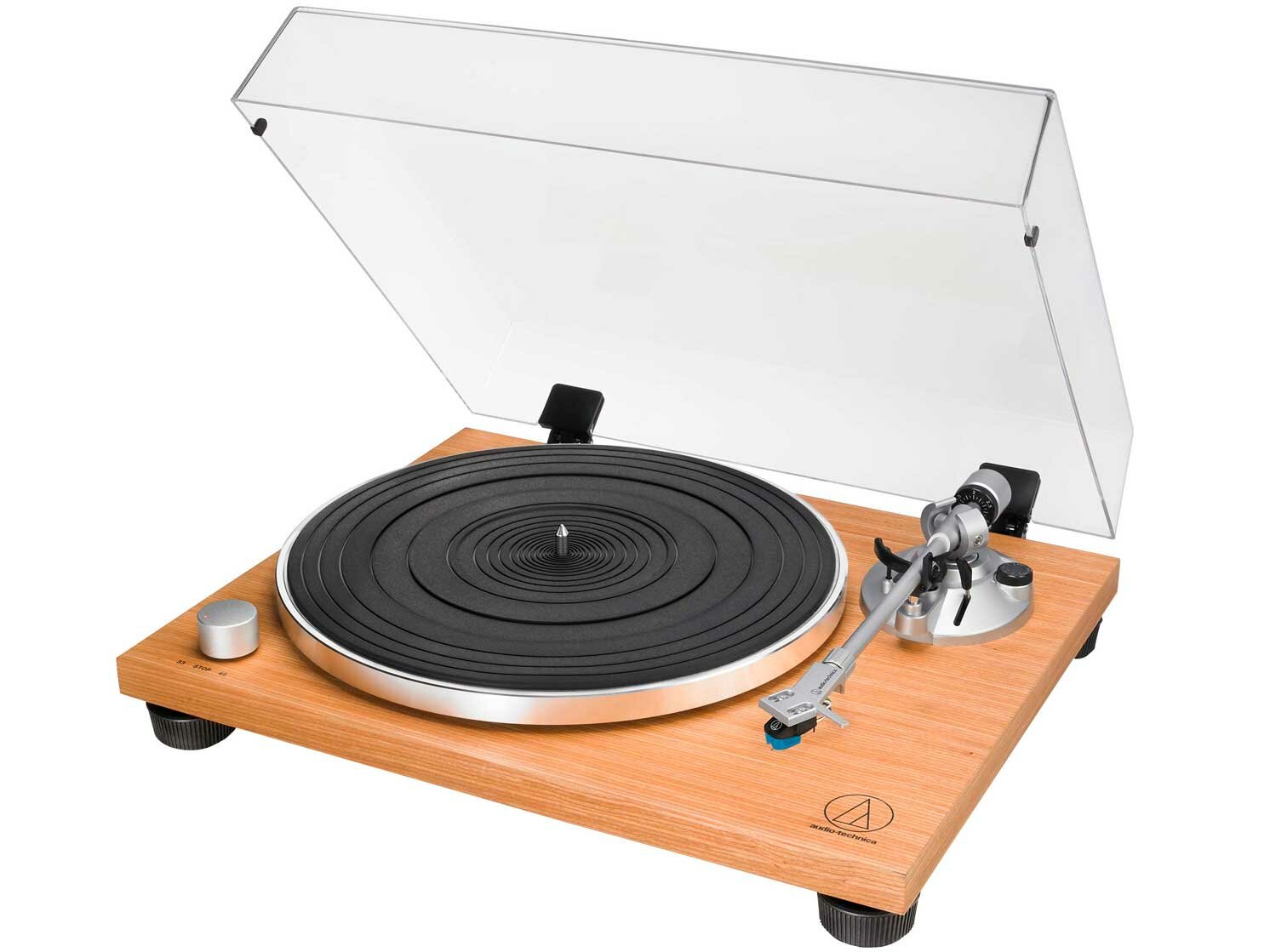 Проигрыватель виниловых пластинок Audio-Technica AT-LPW30 Teak