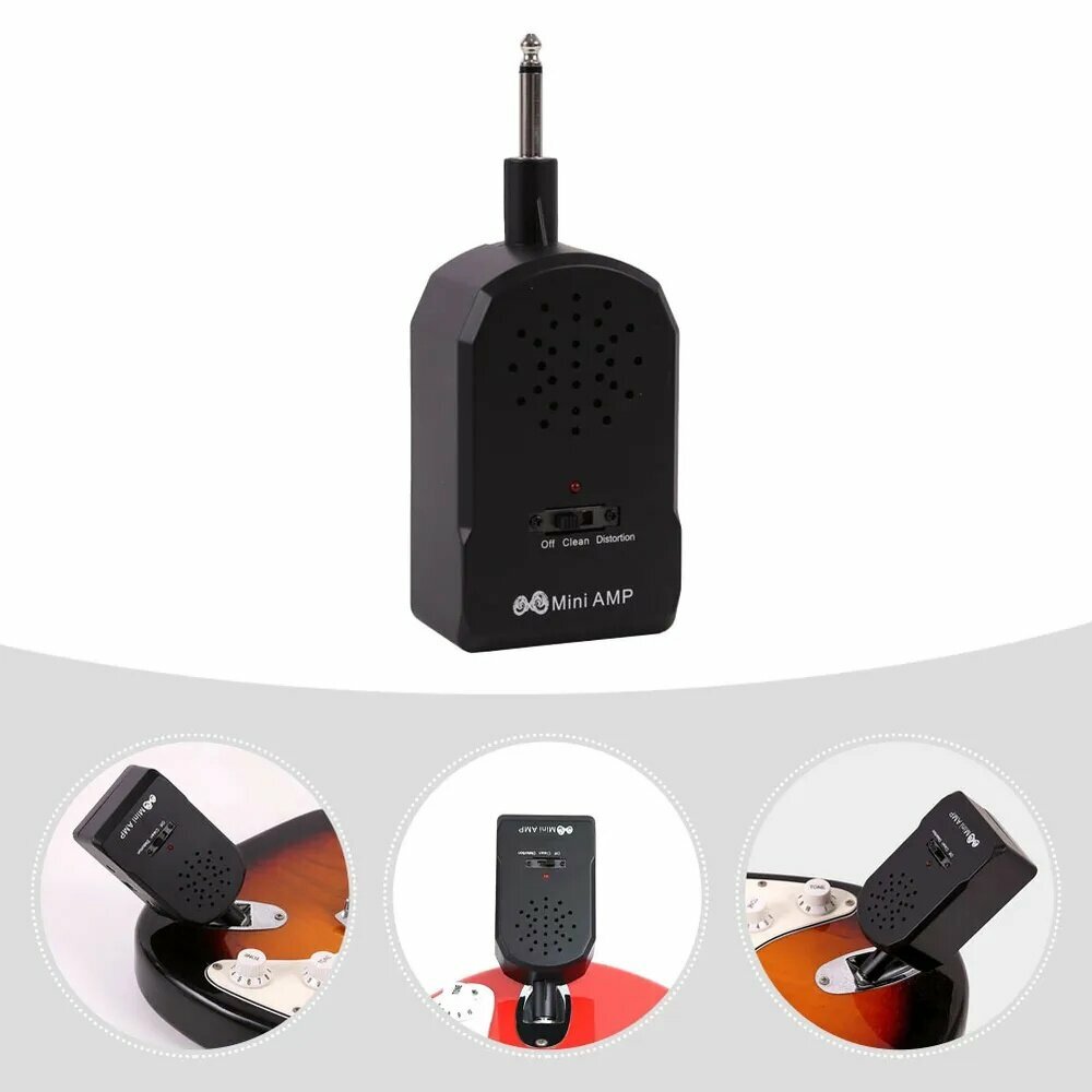 Мини Электрогитара, Оборудование Из Пластика И Металла, Для Музыкантов, 1 Набор