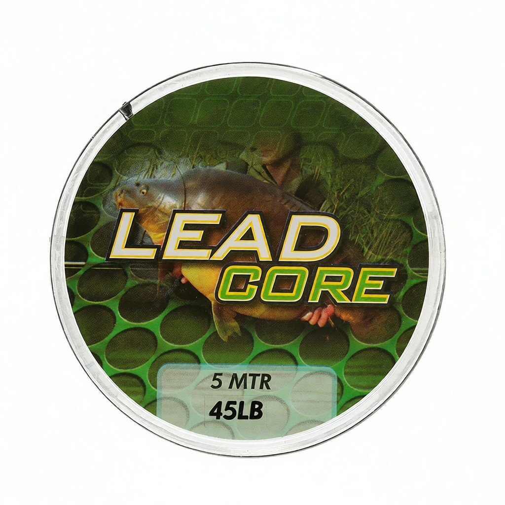 45lb 5m core Braided Camouflage Carp Fishing Line Hair Rigs Core Fishing Tackle