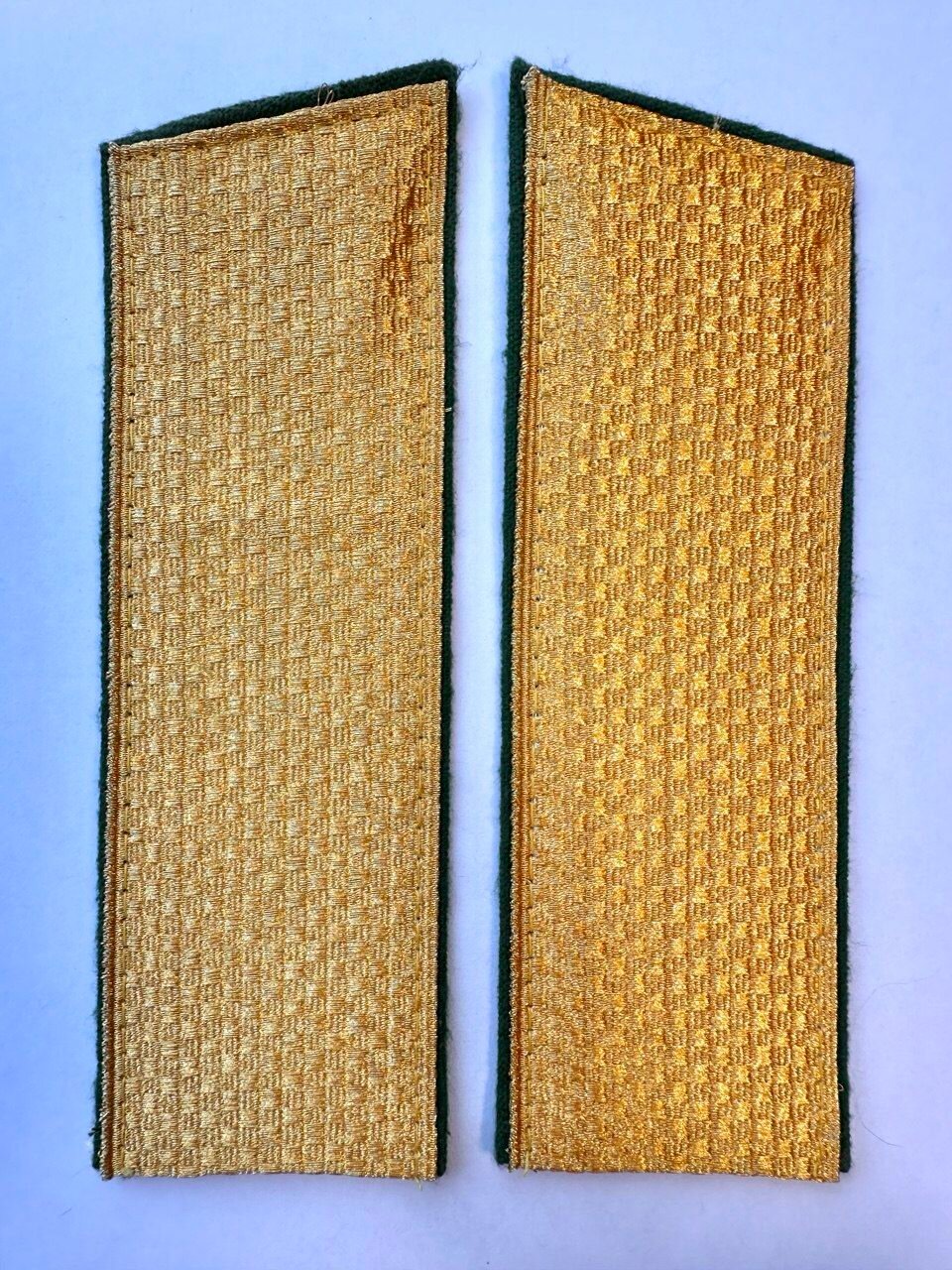 Погоны ПС ФСБ парадные Кляммеры в комплекте Скос 17см