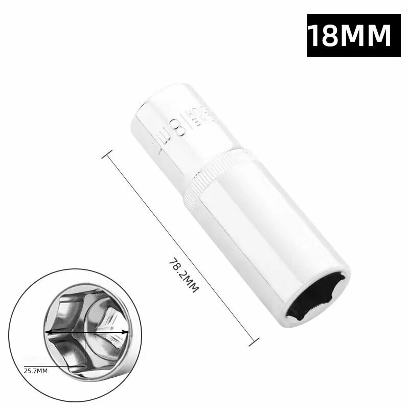 DIYHERE Шестигранный длинный гаечный ключ 14/16/17/18/21 мм 18mm